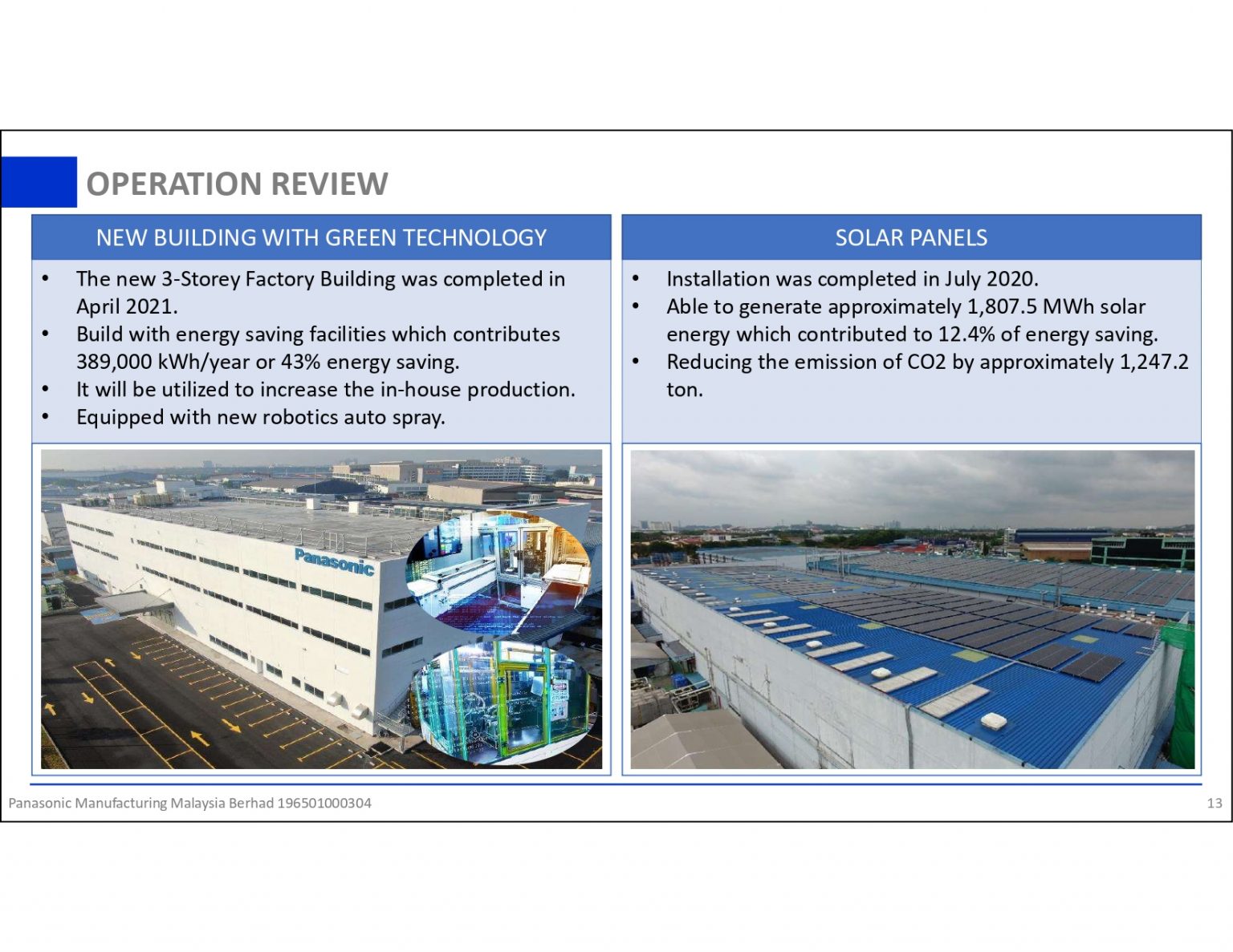 56th Annual General Meeting - Panasonic Manufacturing Malaysia Berhad